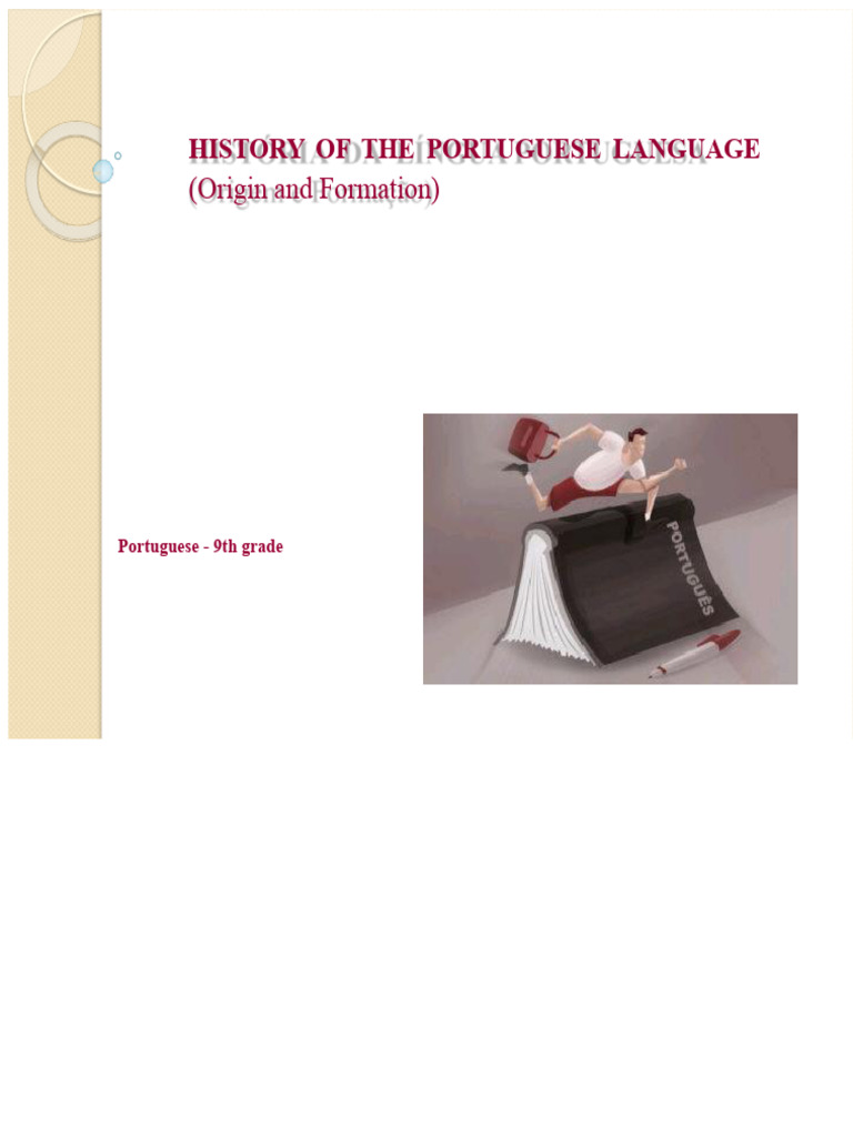 History of The Portuguese Language 9th Grade | PDF | Portuguese ...