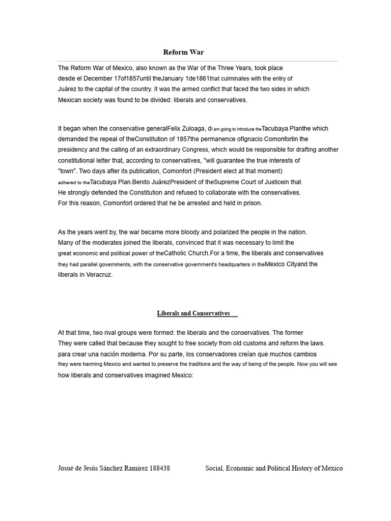 Reform War | PDF | Government