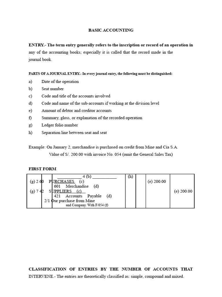 Understanding Journal Entries in Accounting | PDF | Salary | Accounts ...