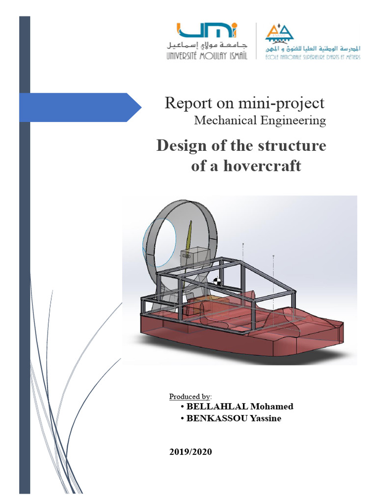 Mini-Project: Hovercraft Structure | PDF | Drag (Physics) | Fluid Dynamics