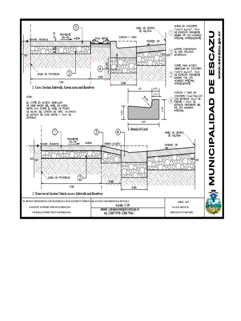 Sidewalk Detail | PDF