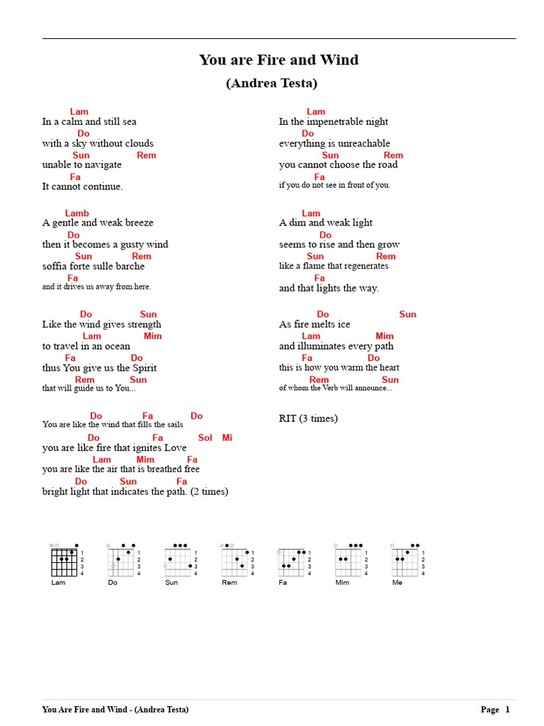 You Are Fire and Wind | PDF | Wound | Earth Sciences