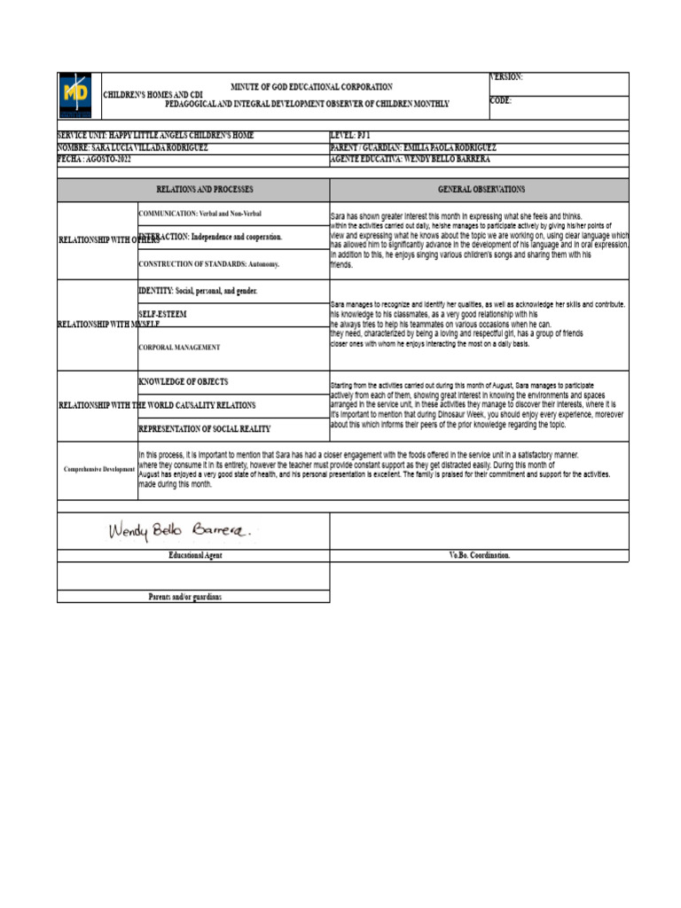 August Garden Observers | PDF | Communication | Nonverbal Communication