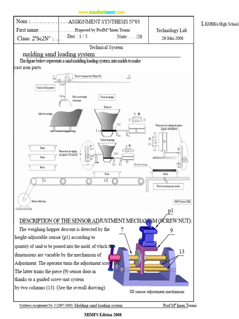 Molding Sand Loading System Overview | PDF | Electrical Engineering