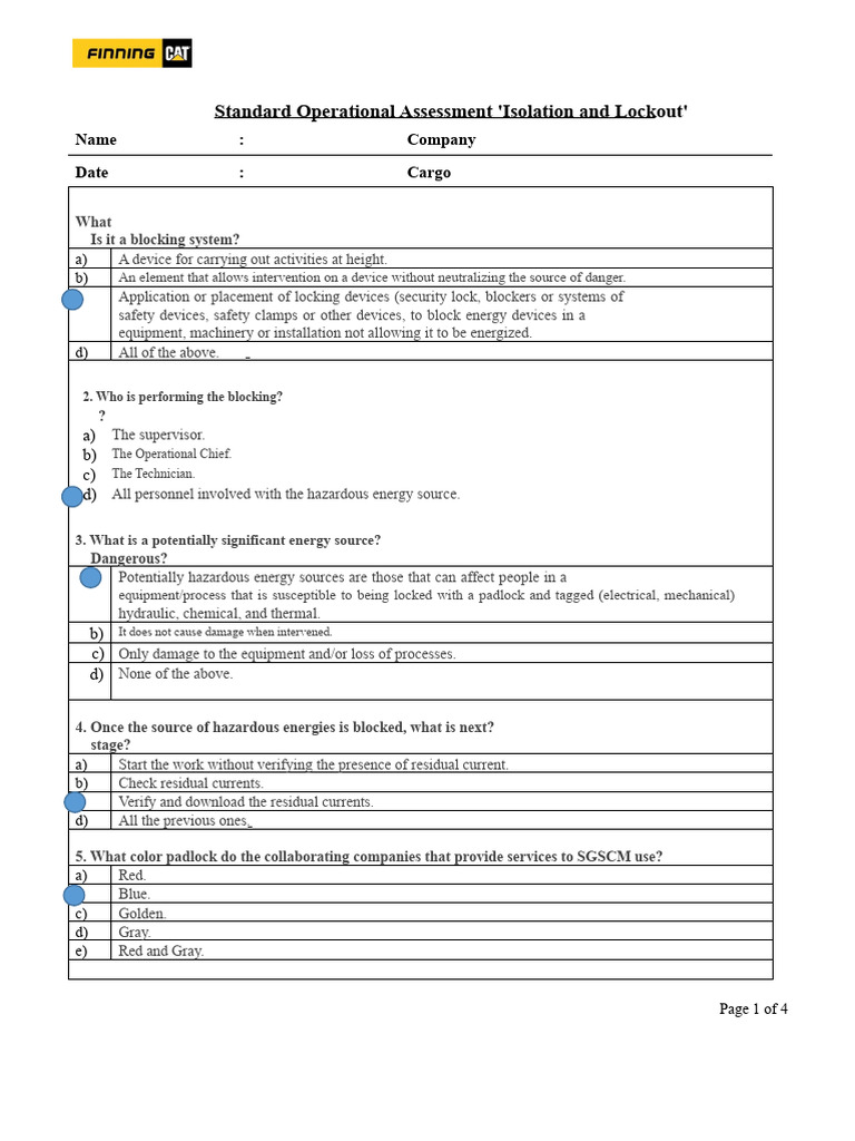 Isolation and Blocking Test - Blank. | PDF | Switch | Electrical ...