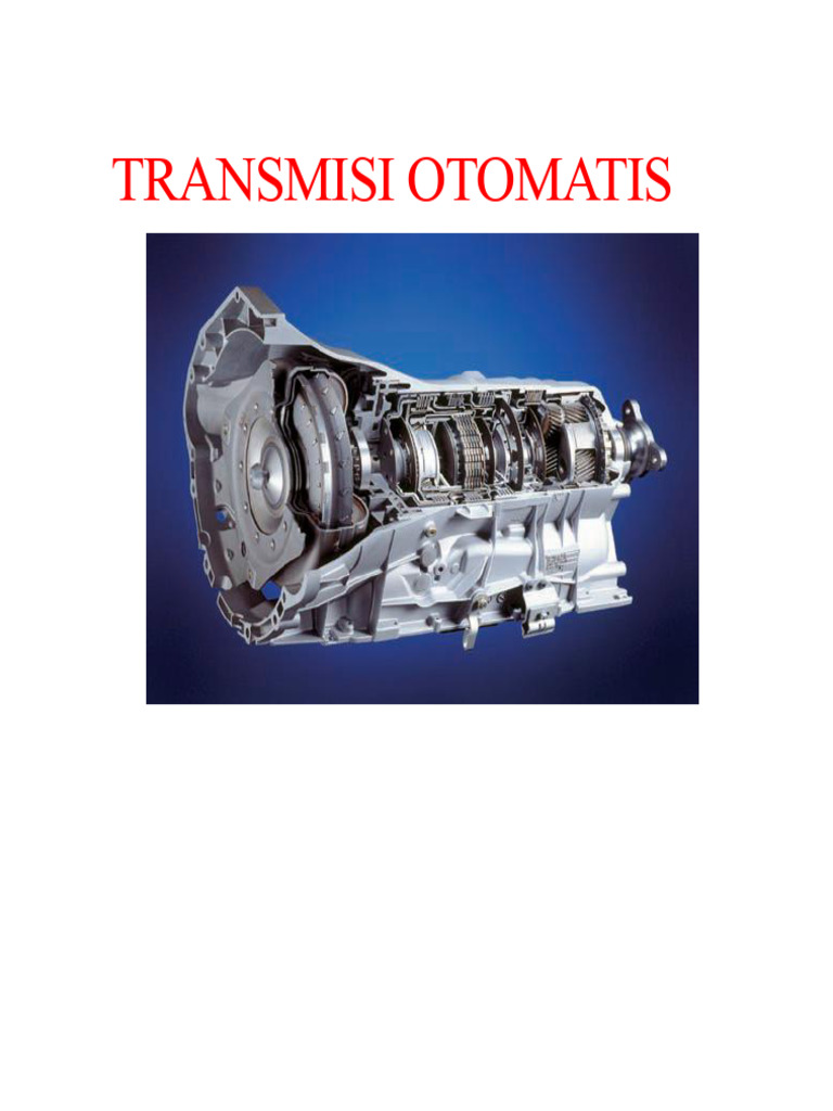 Sistem Transmisi Otomatis | PDF