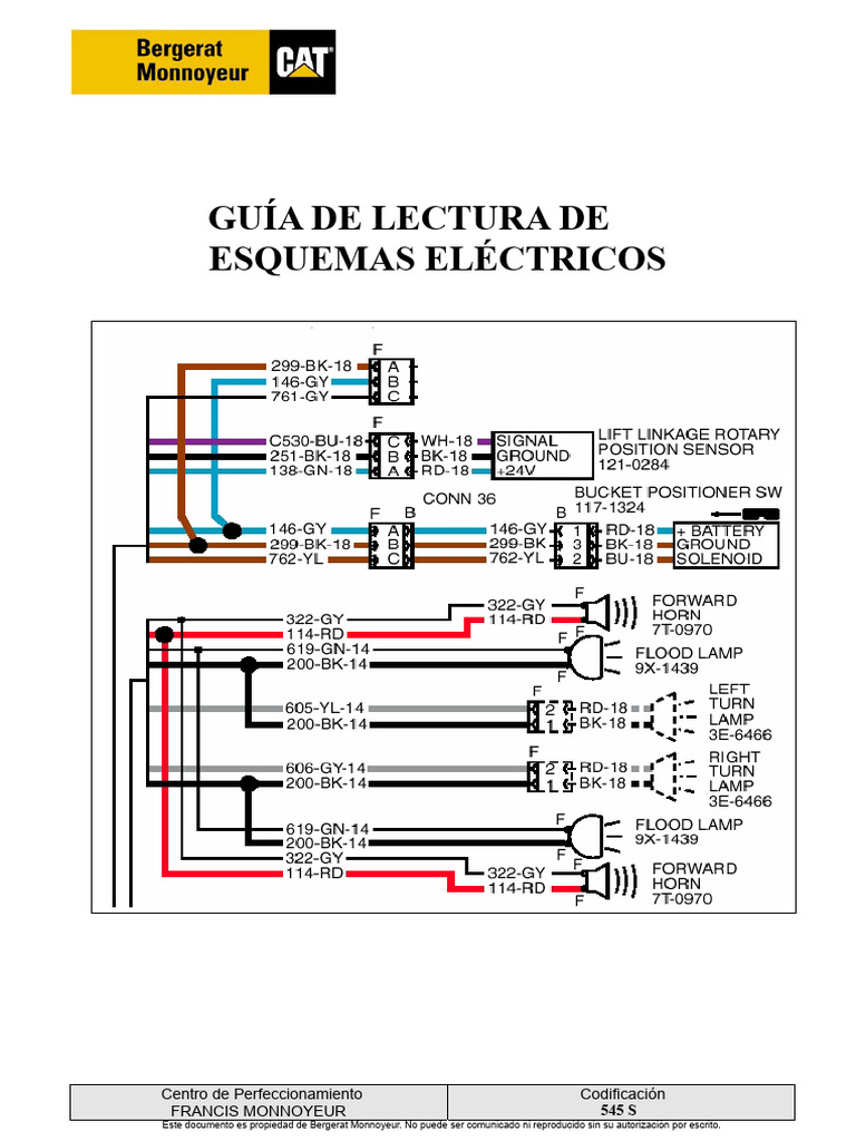 545-1 S - Guía de Lectura de Esquemas Eléctricos | PDF | Conector ...