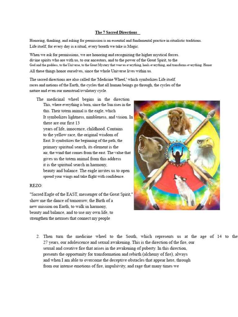 S3 The 7 Directions | PDF | Wisdom | Spirituality