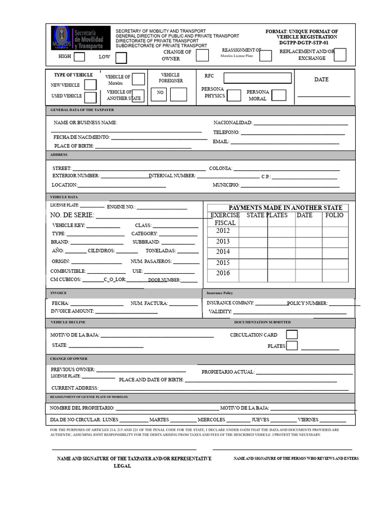 Unique Vehicle Registration Format | PDF | Vehicle Registration Plate