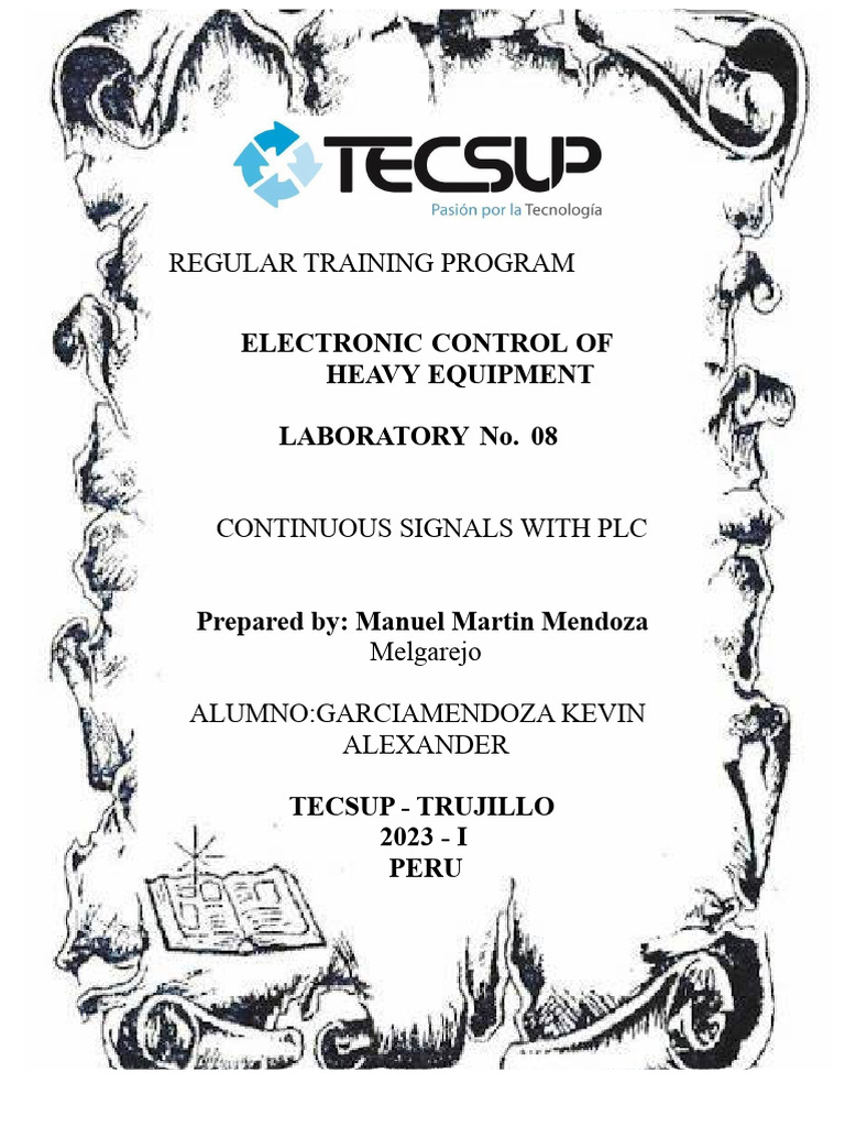 LABORATORY 08 CONTINUOUS SIGNALS WITH PLC Missing Completion KEVIN ...