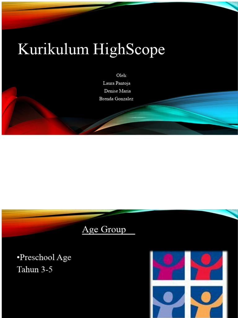 Kurikulum Highscope PDF | PDF
