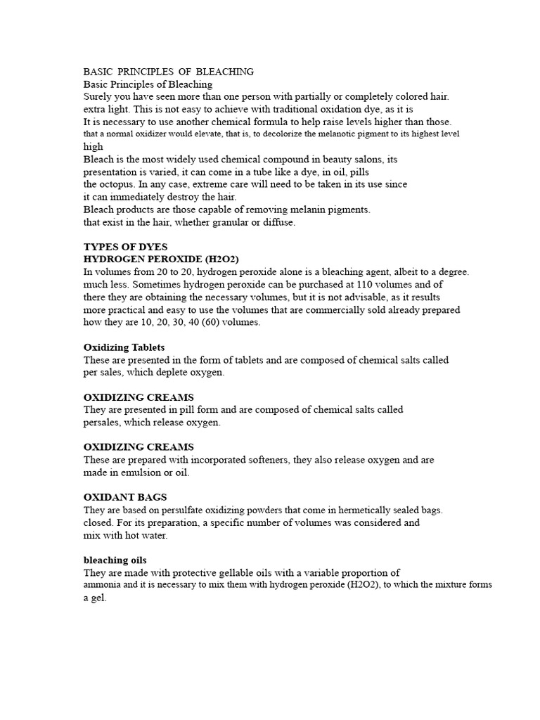Basic Principles | PDF | Hydrogen Peroxide | Catalysis