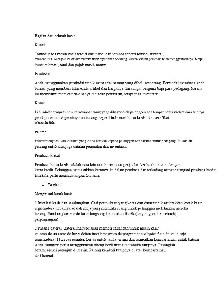 422020020-Bagian-Dari-Sebuah-Kasir | PDF