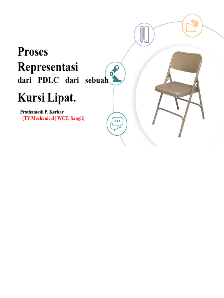 Representasi Proses PDLC dari Kursi Lipat | PDF