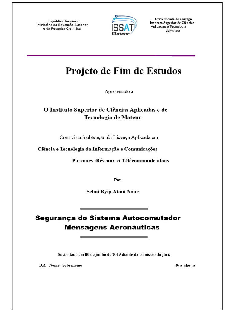 Relatório PFE (1) | PDF | Rede Privada Virtual (VPN) | Rede de computadores