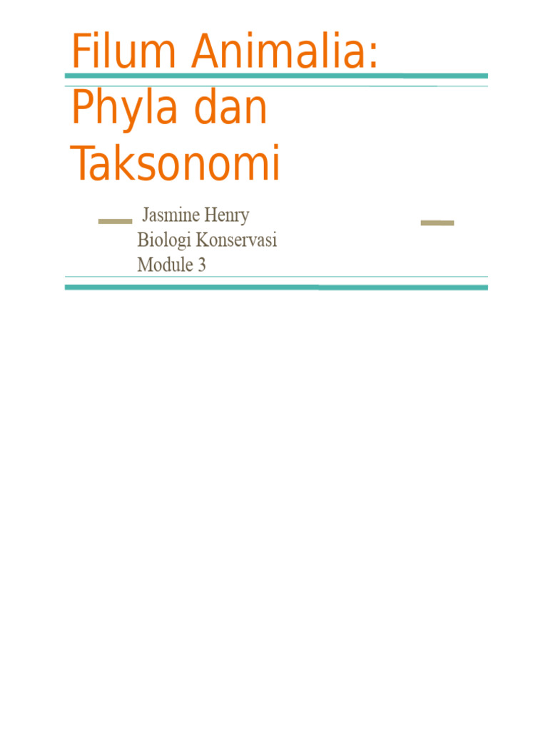 karakteristik hewan-2 | PDF