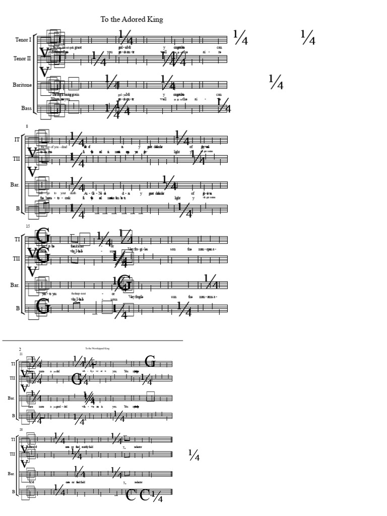 To The King, Worship Heralds of The King | PDF | Theology | Religious ...