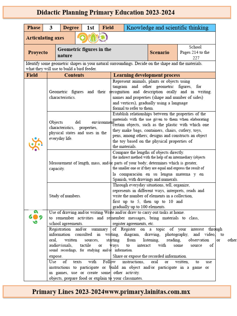 Geometric shapes in nature (2023-2024) | PDF | Shape | Books