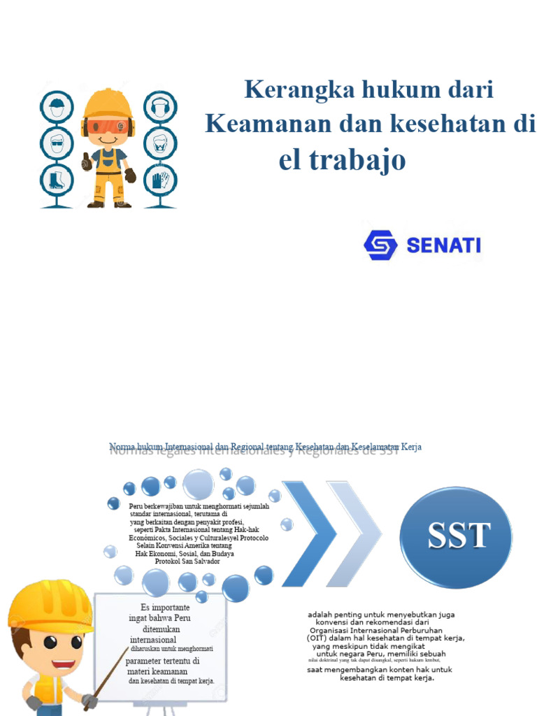 Kerangka Hukum Untuk Keselamatan Dan Kesehatan Kerja | PDF