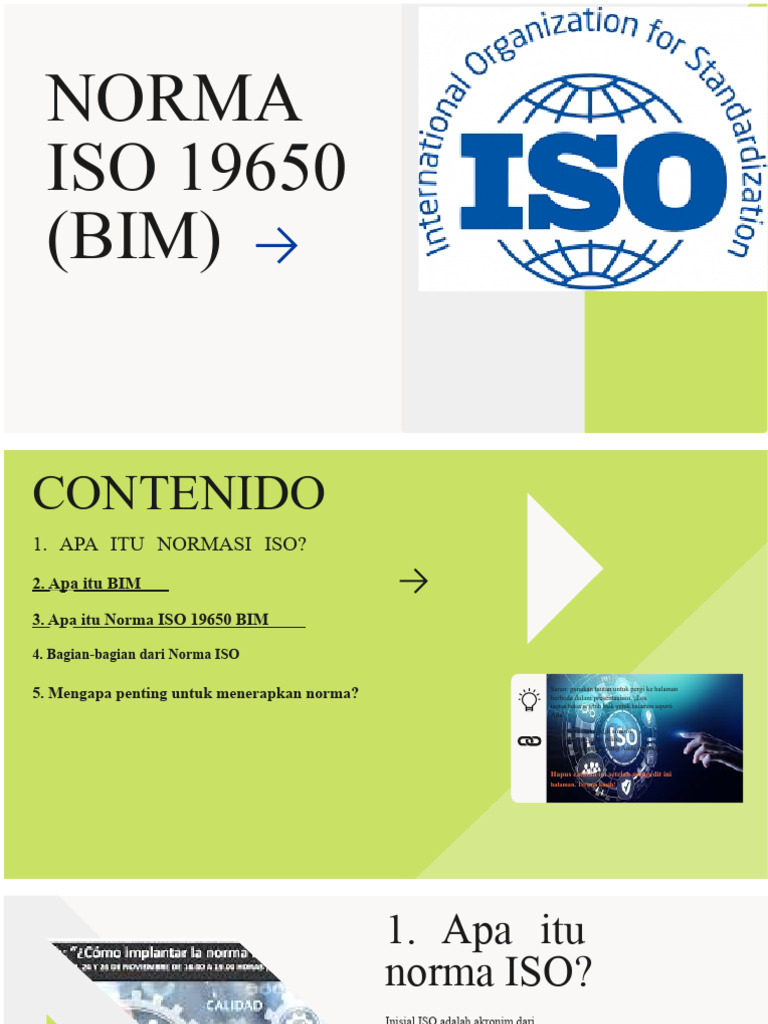 ISO 19650: Panduan BIM dan Manfaatnya | PDF