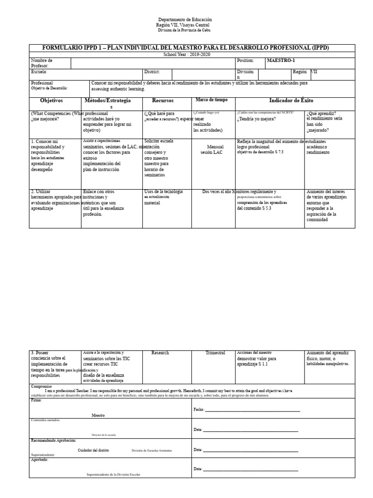 IPPD Maestro 1.docx | PDF | Aprendizaje | Enseñando