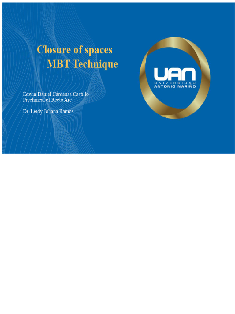 Seminar Closure of MBT - Straight Arch - Spaces | PDF | Orthodontics ...