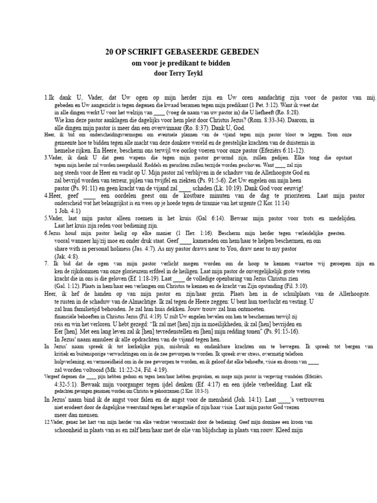 gebeden-voor-jouw-pastor-kopie | PDF