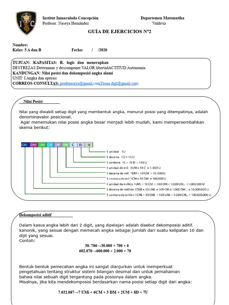 GUIA-2-NILAI-DAN-DEKOMPOSISI | PDF