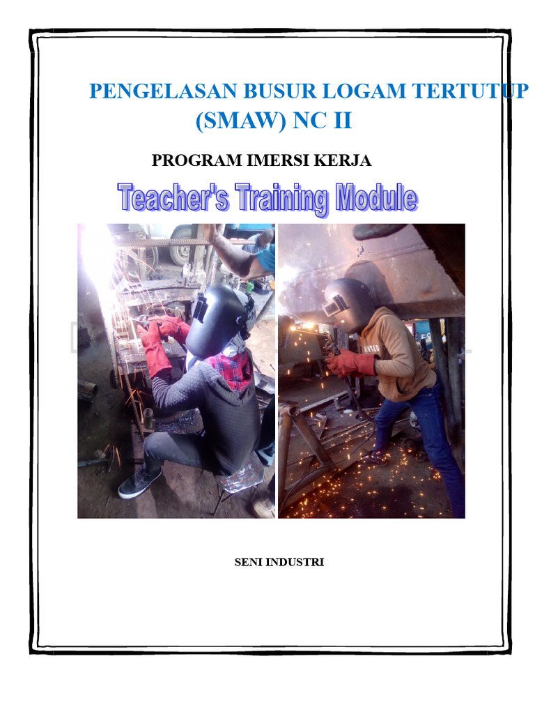 MODUL-UNTUK-PEKERJAAN-IMERSI-SMAW-NCII | PDF