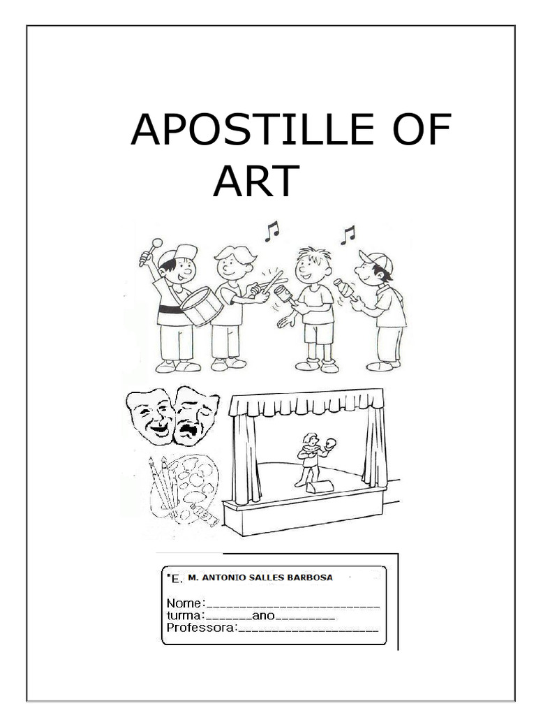 Art Workbook 4th Year | PDF | Artistic Techniques | Vision