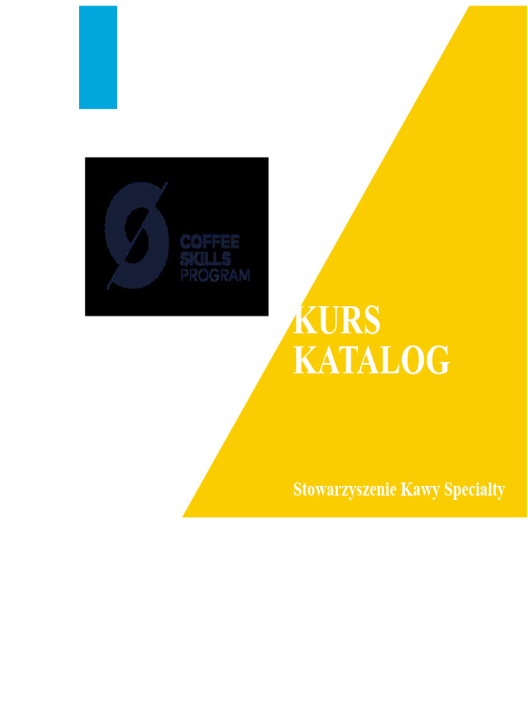 SCA CSP Katalog Kursów | PDF