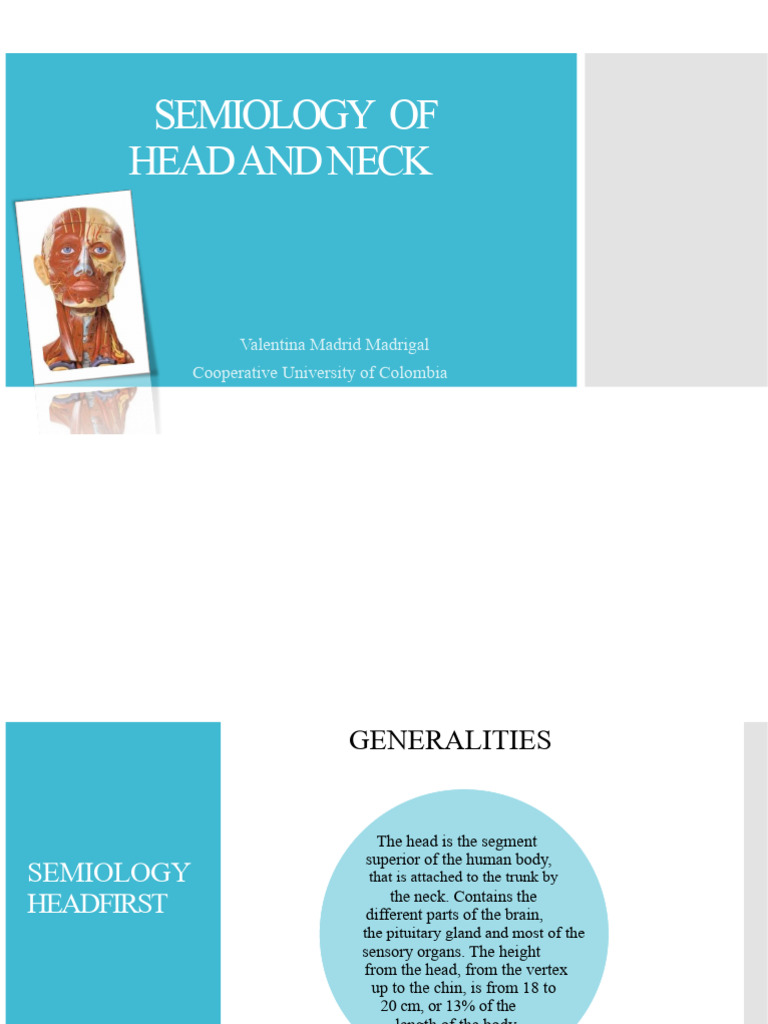 Head and Neck Semiology Overview | PDF | Neck | Headache