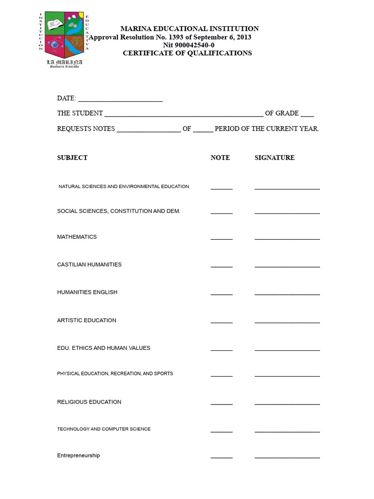 Partial Notes Format | PDF