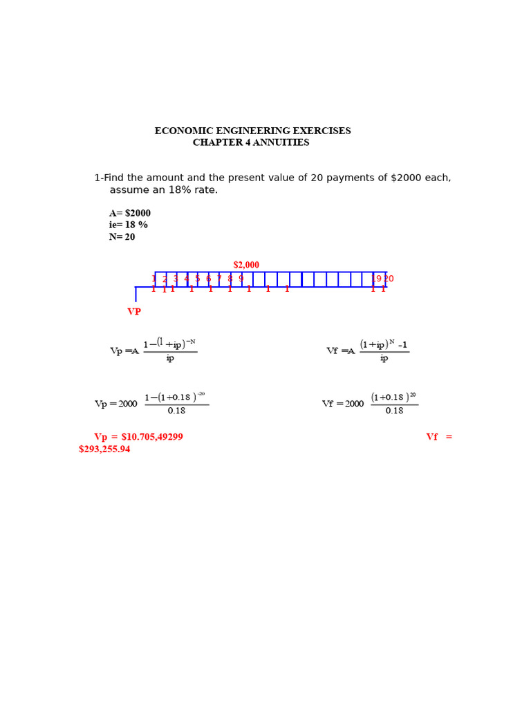 Annuities Aaaaaaa | PDF | Present Value | Interest
