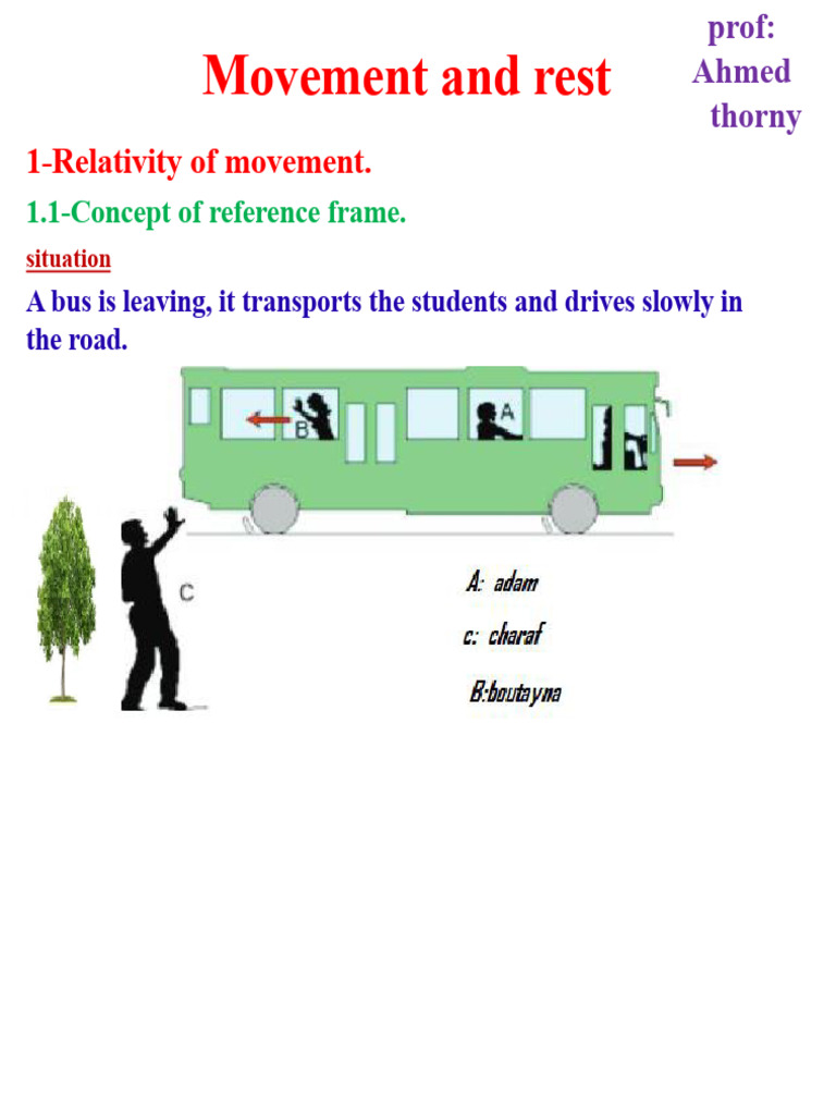 Movement and Rest Average Speed Course 3 | PDF | Speed | Rotation