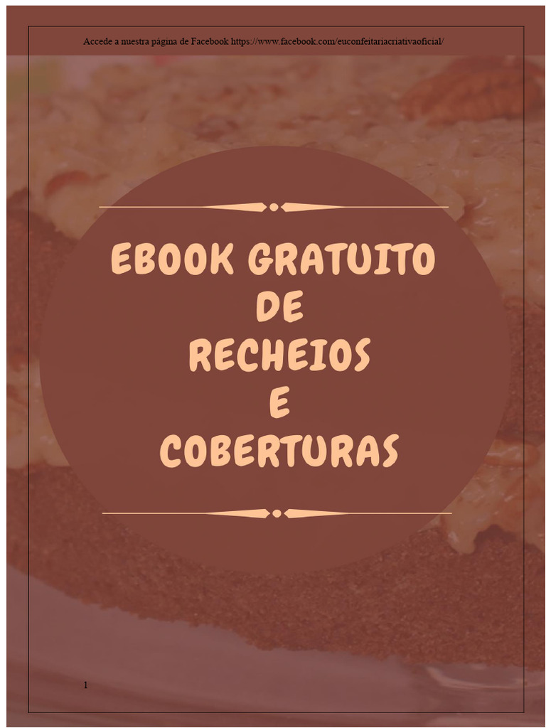 Apostilla Gratis - Rellenos y Coberturas | PDF | Pasteles | Chocolate