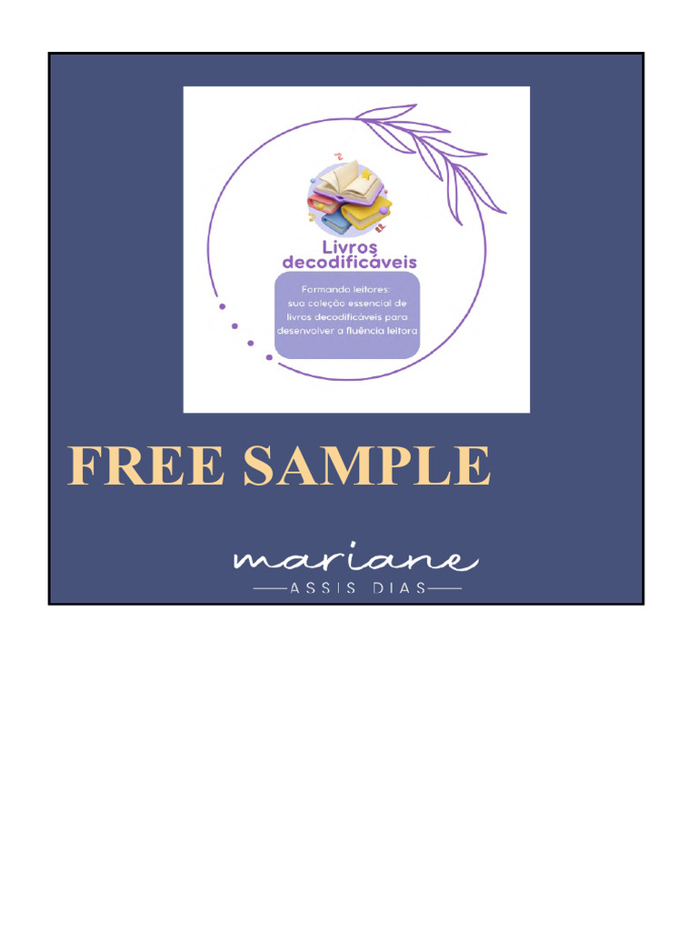 Free Sample Decodable Books | PDF | Writing | Human Communication