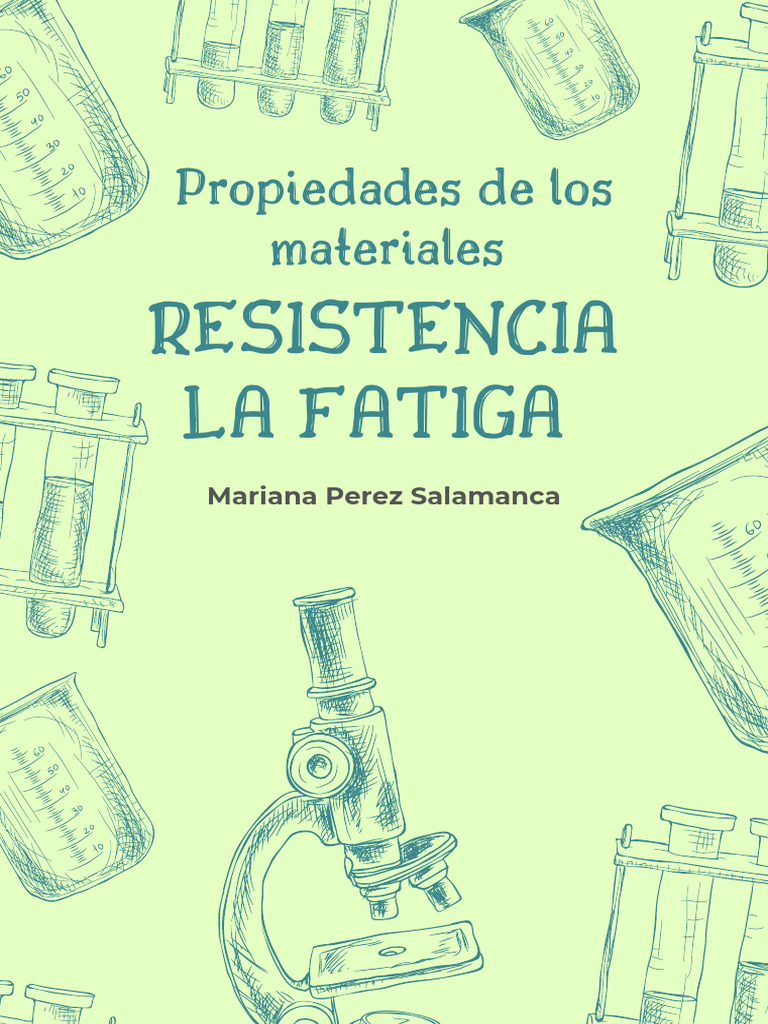 Resistencia a la Fatiga en Materiales | PDF | Fatiga (material ...