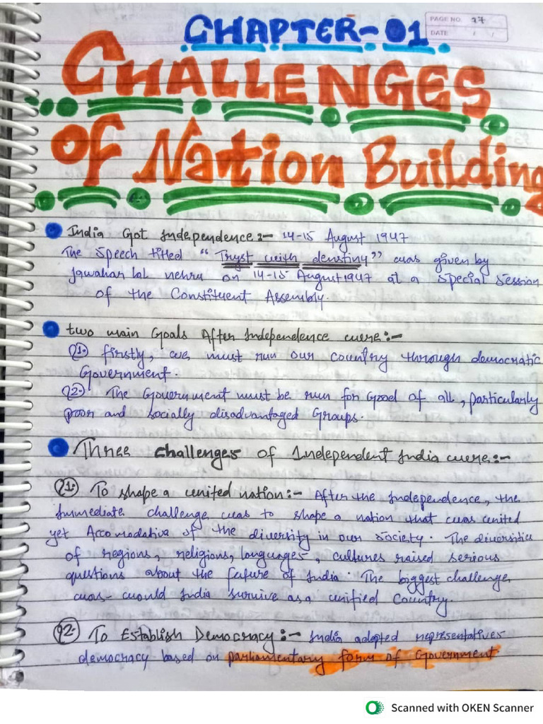 Challenges of Nation-Building | PDF