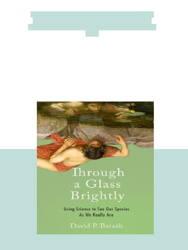 (Ebook) Through A Glass Brightly: Using Science To See Our Species As ...