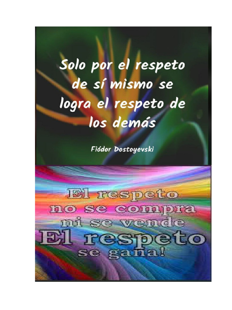 El Respeto | PDF