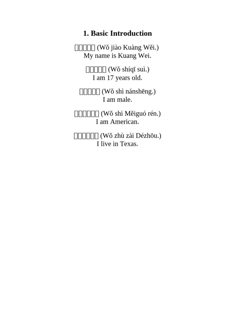 Chinese Booklet | PDF