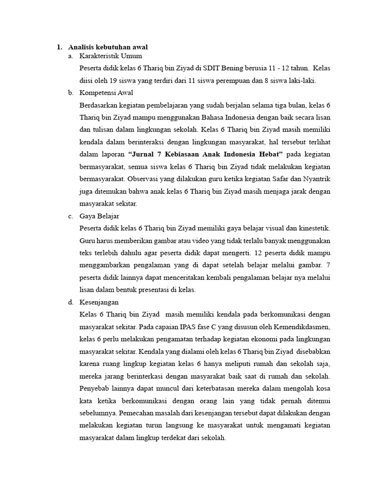 Uts Desain Pembelajaran | PDF