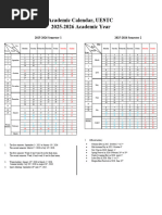 UVA Academic Calendar 2025-26 Overview | PDF | Eastertide | Religious ...
