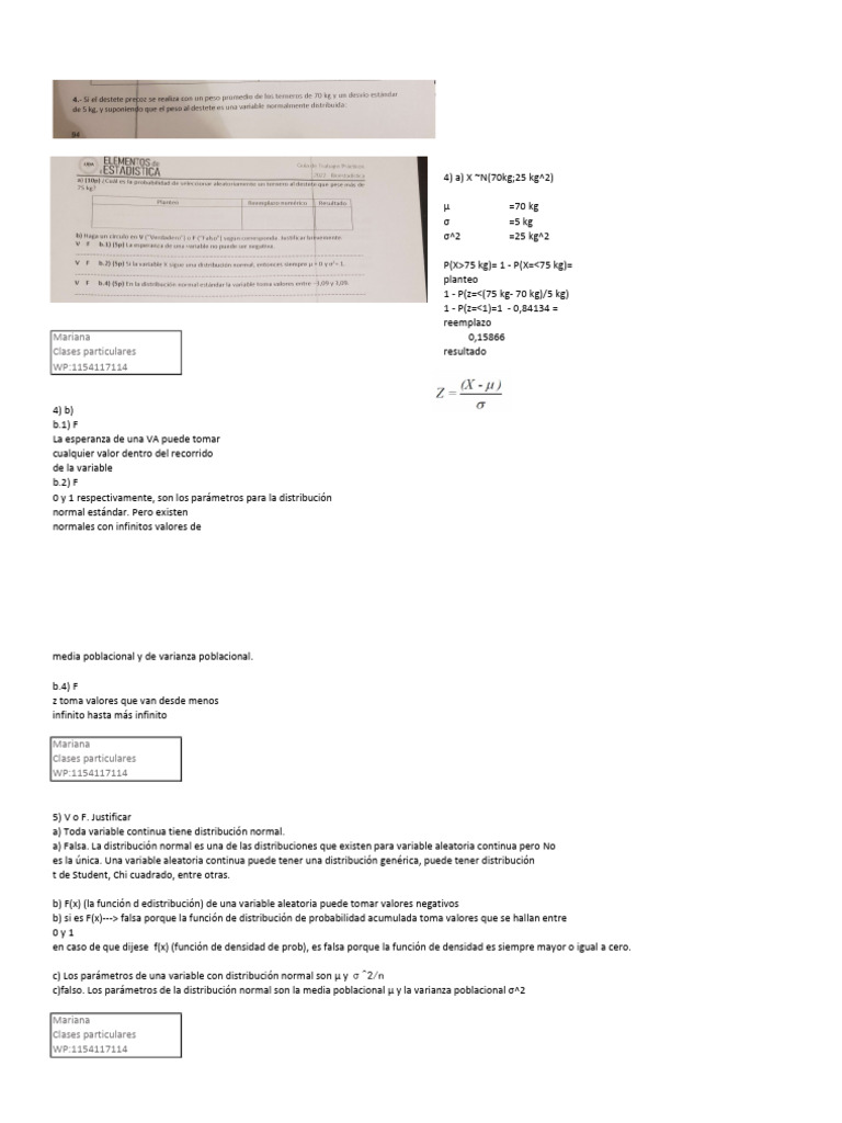 Ejercicios Examen Clase 3 | PDF