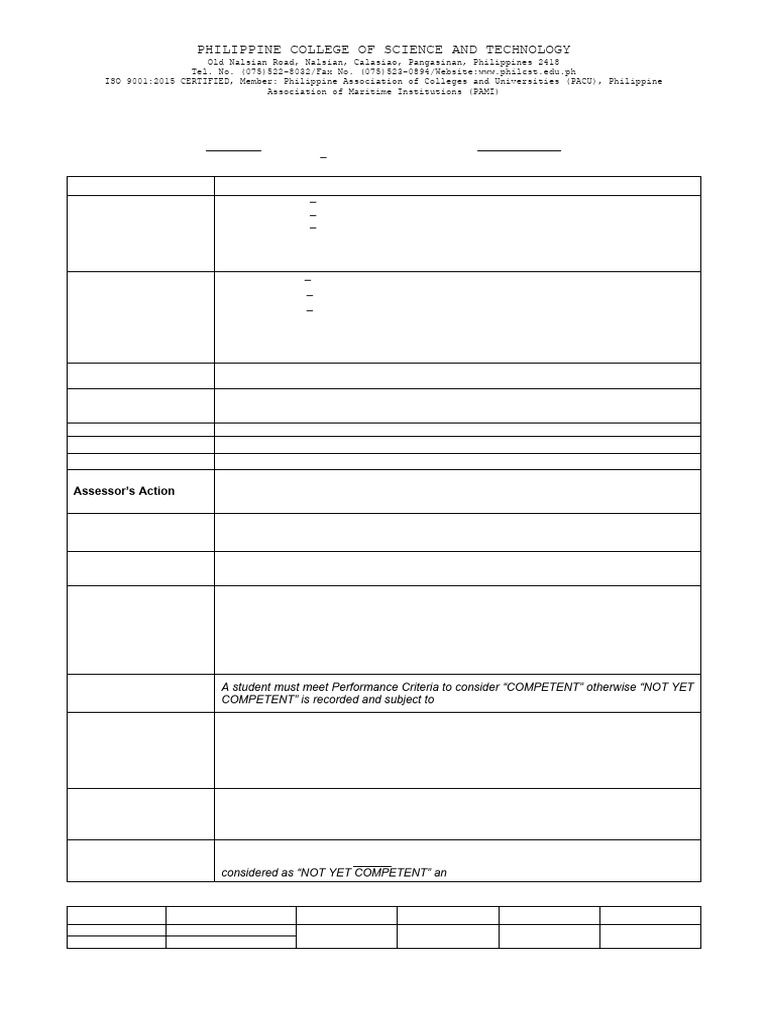 CO3 For PATHFIT1 MovementCompetencyTraining | PDF | Physical Education