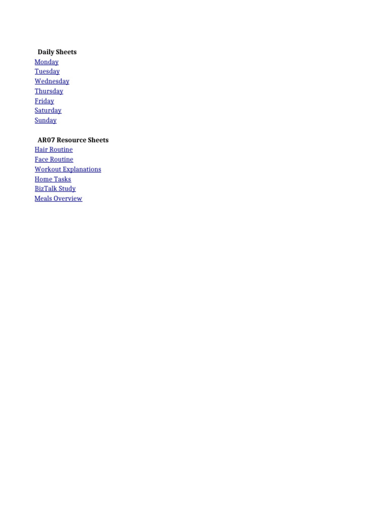 AR07 Master Blank Structure | PDF
