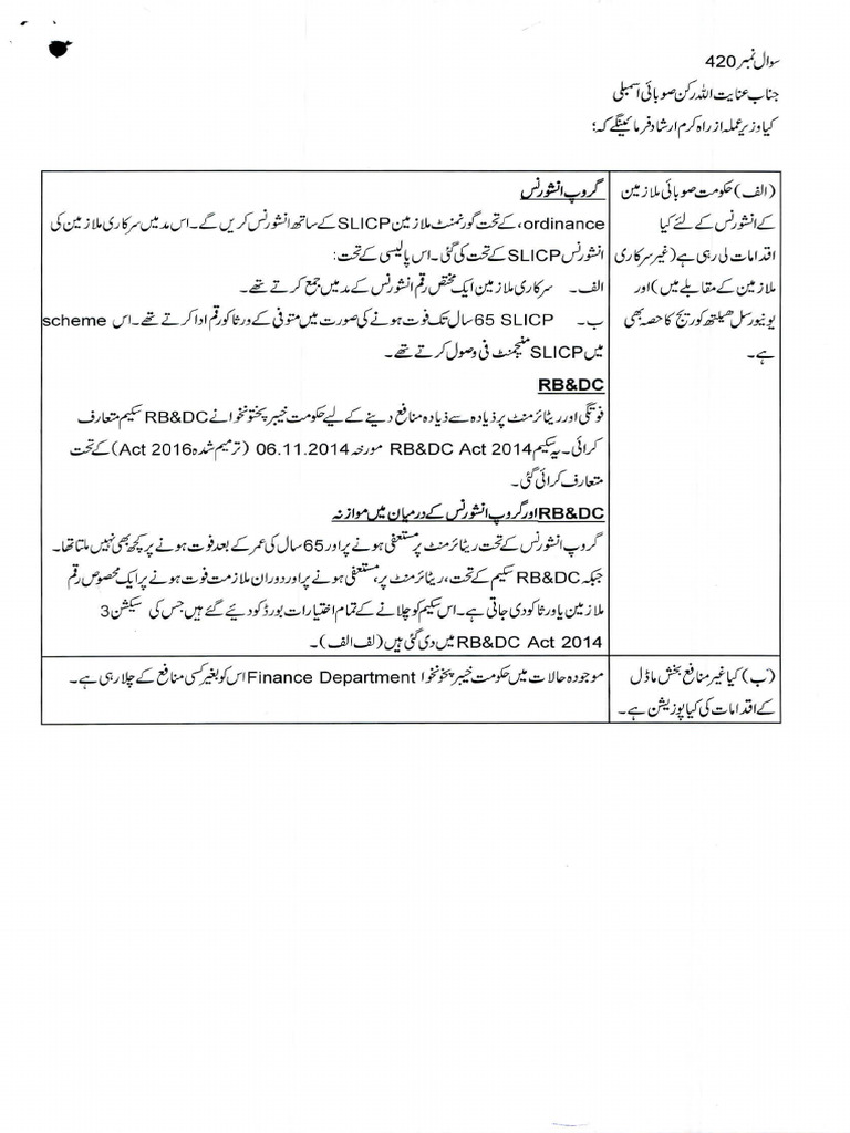 Group Insurance Clarification | PDF