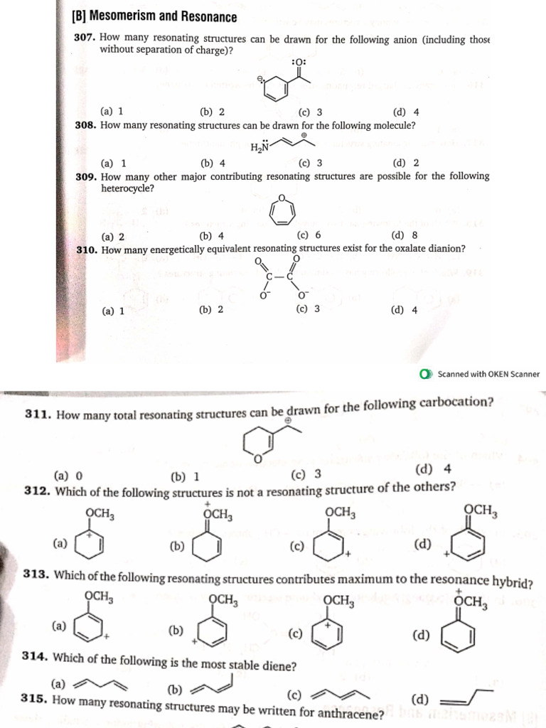 Resonance Effect | PDF