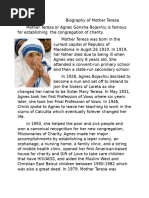 Abebech Gobena: Ethiopian Humanitarian | PDF